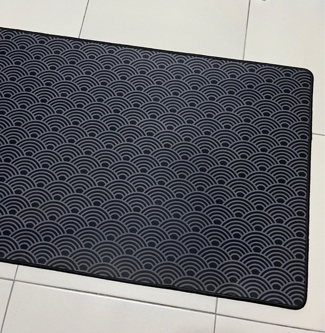 Japanese Wave Desk Mat (900mm x 400mm × 4mm), Computers & Tech, Parts ...
