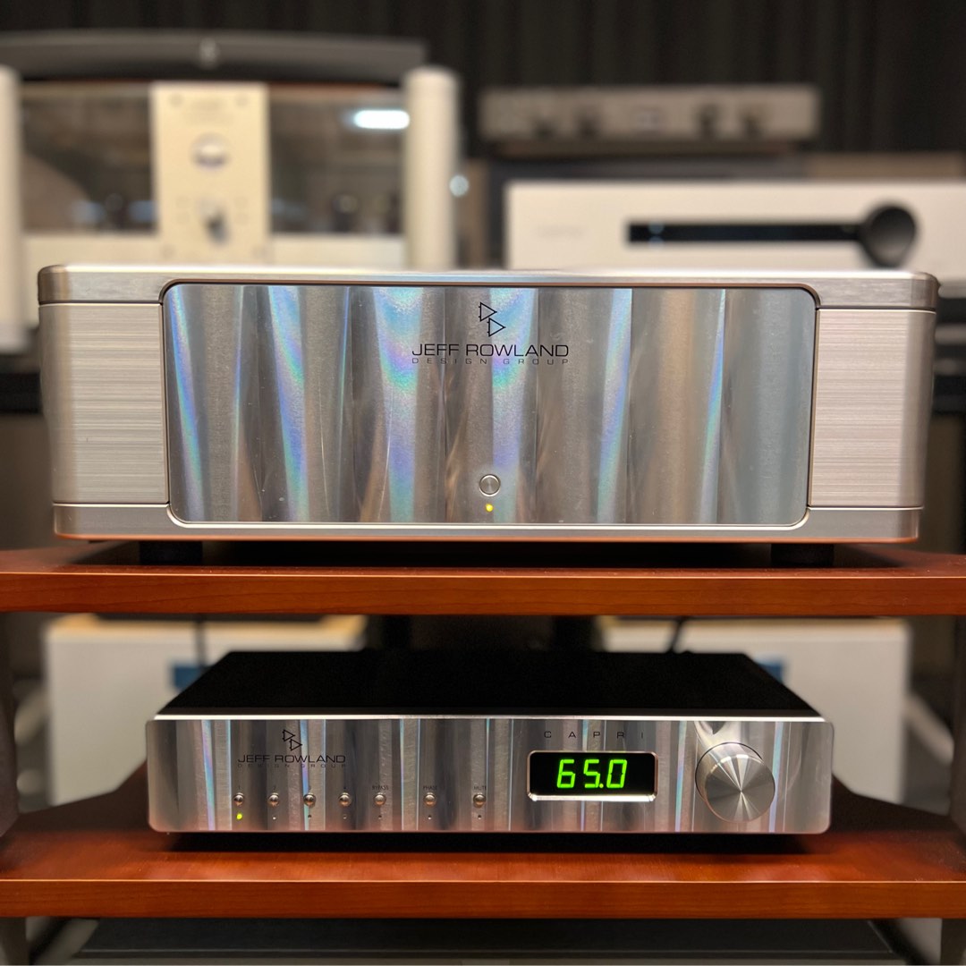 Jeff Rowland Capri S Preamp + Model 112 Power Amplifier , Audio ...