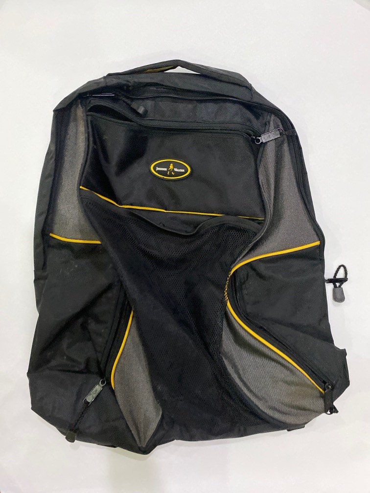 Johnnie Walker black backpack big spacious computer laptop travel work ...