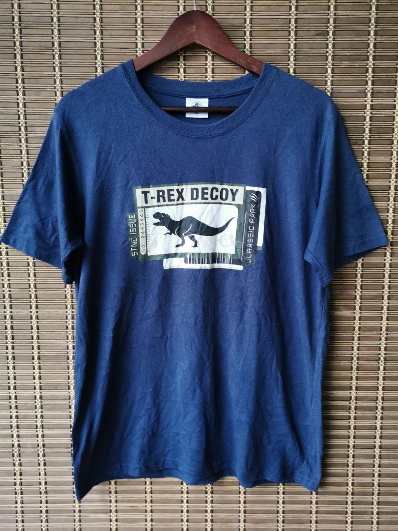 Jurassic Park T-Rex Decoy Movie Tee, Men's Fashion, Tops & Sets ...