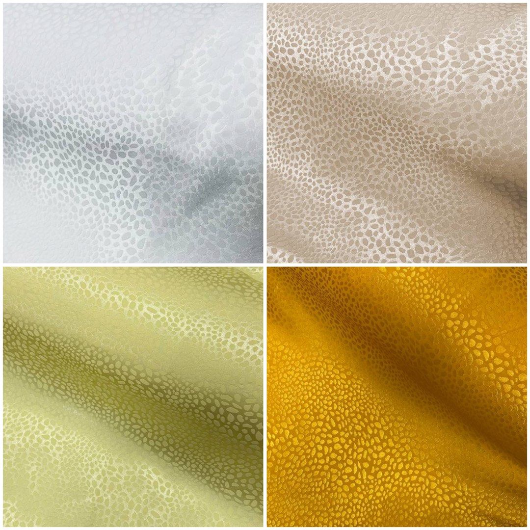 KAIN PASANG JACQUARD EMBOSS SETA MODA PLAIN PREMIUM KAIN ELA SATIN ...