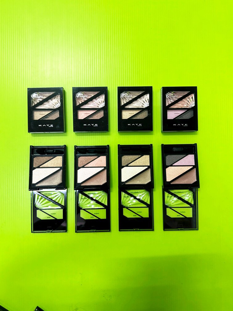 Kate New dark night glow eyeshadow palette( japan ) Rm5 each, Beauty ...