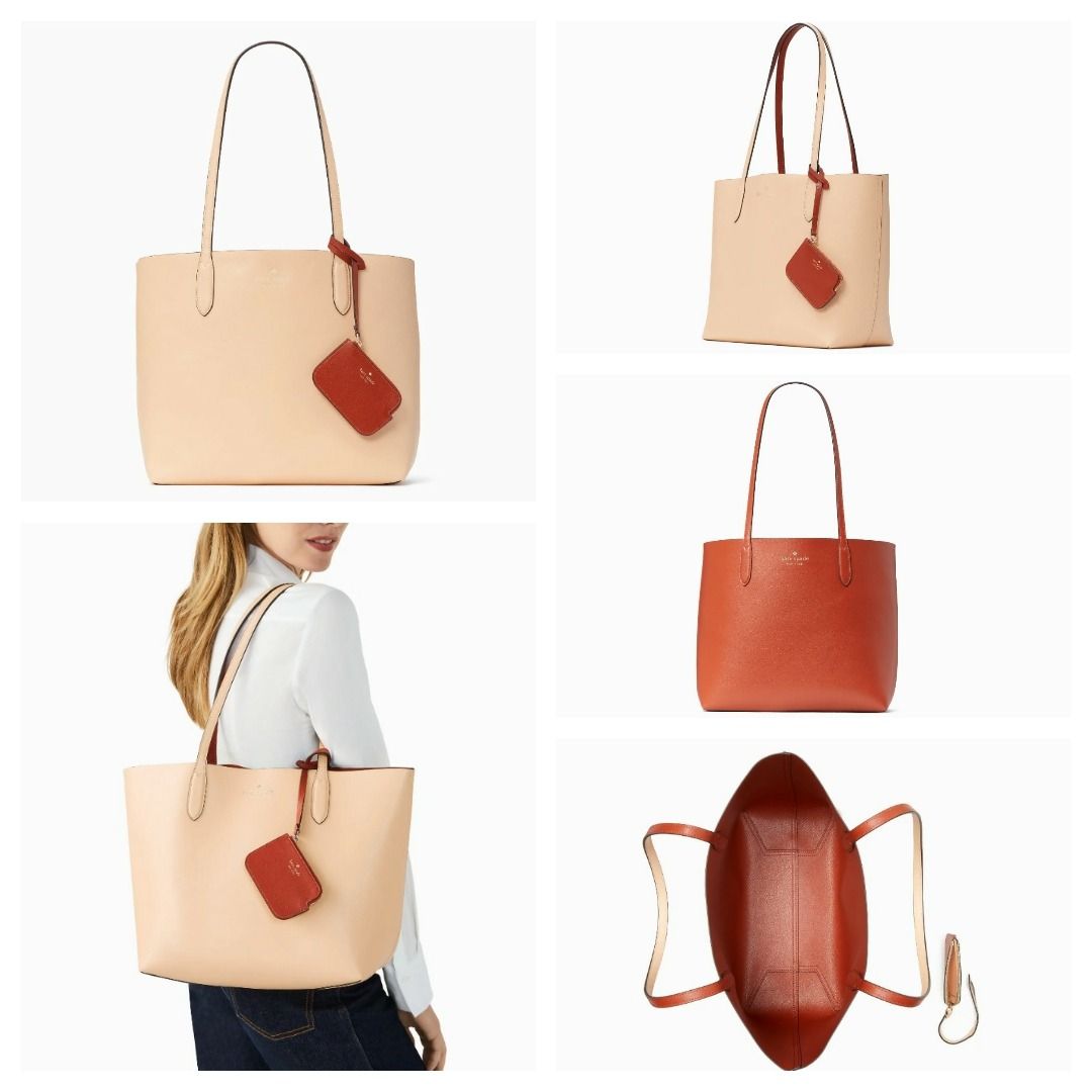 KATE SPADE Ava Reversible Tote, Luxury, Bags & Wallets on Carousell