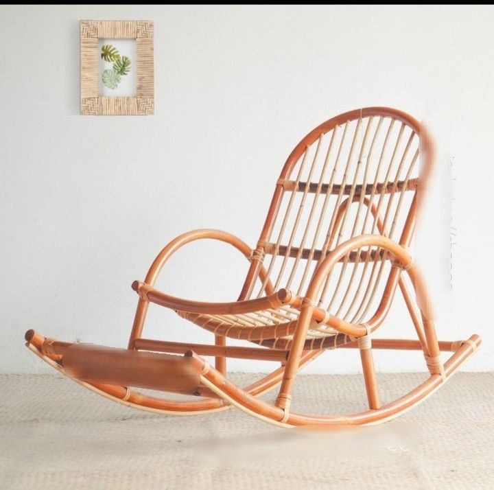 [Disc 55%] XL Kerusi Rotan Goyang/ Rattan Rocking Chairs (for Adult ...