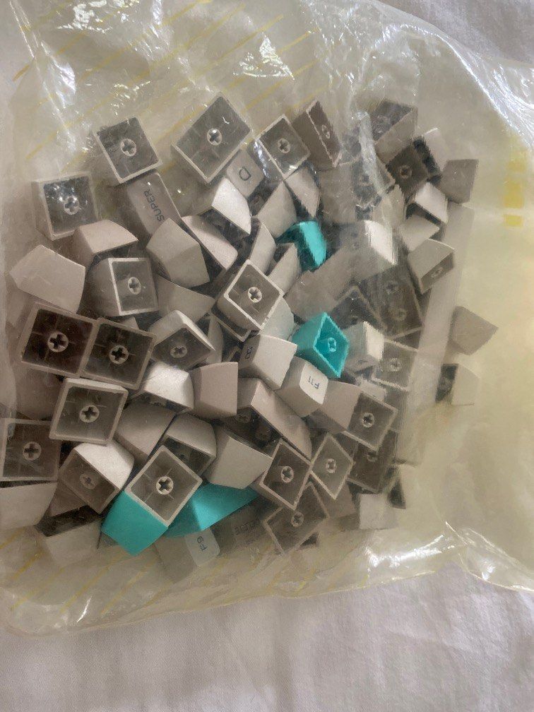 Kprepublic SA Profile Retro Beige PBT Keycaps Custom Mechanical ...
