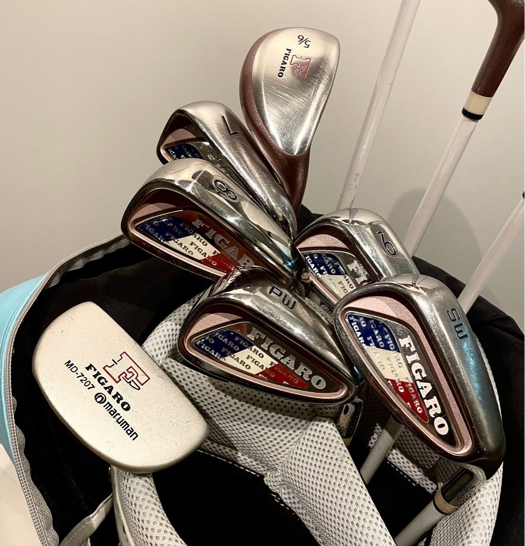Ladies Full Maruman Golf Club Set include Iron set, Driver, fairway ...