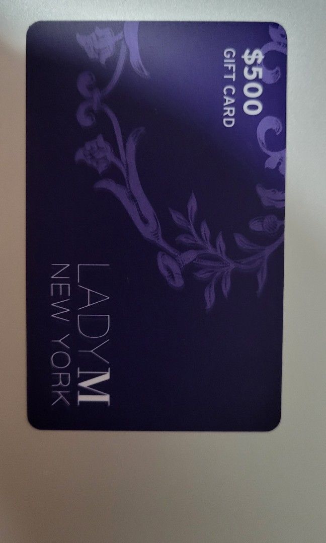 Lady m girft card, 門票＆禮券, 商店或商場現金券 - Carousell