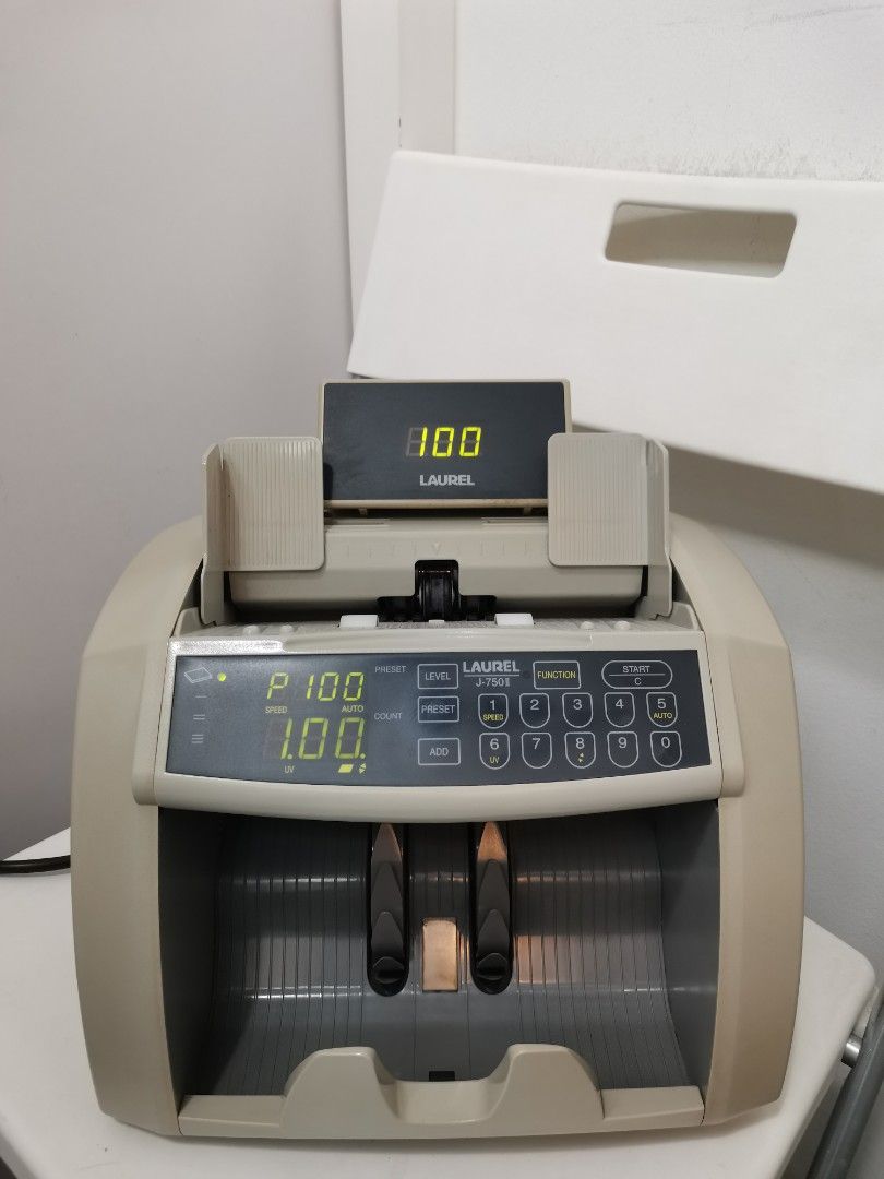 Laurel J-750 Currency counter, Computers & Tech, Office & Business ...