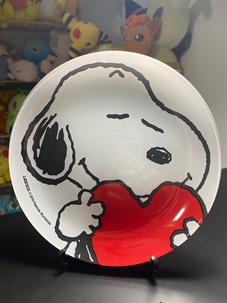 Lawson X Snoopy Plate, Furniture & Home Living, Kitchenware & Tableware ...