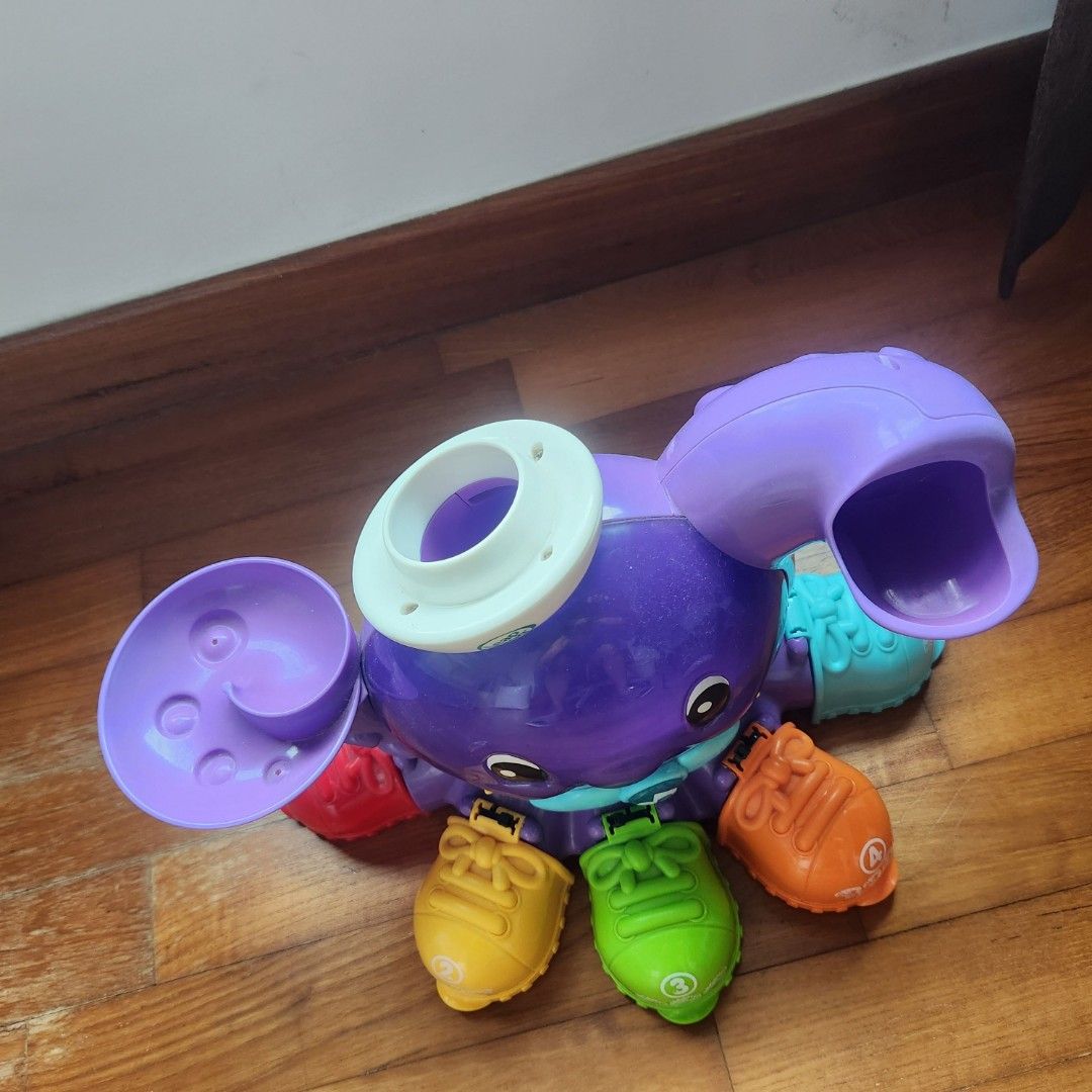 Leapfrog octopus ball toy guessing, Babies & Kids, Infant Playtime on ...