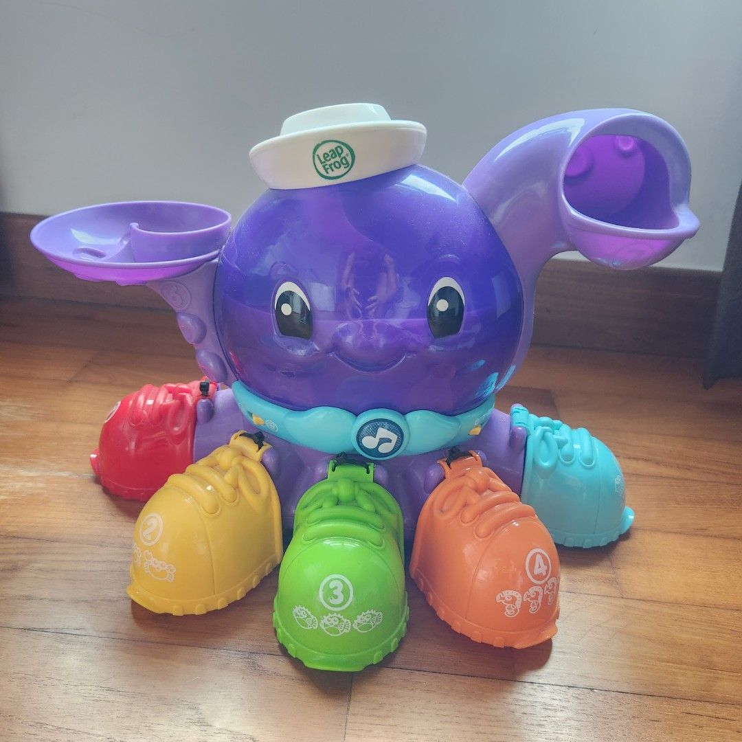 Leapfrog octopus ball toy guessing, Babies & Kids, Infant Playtime on ...