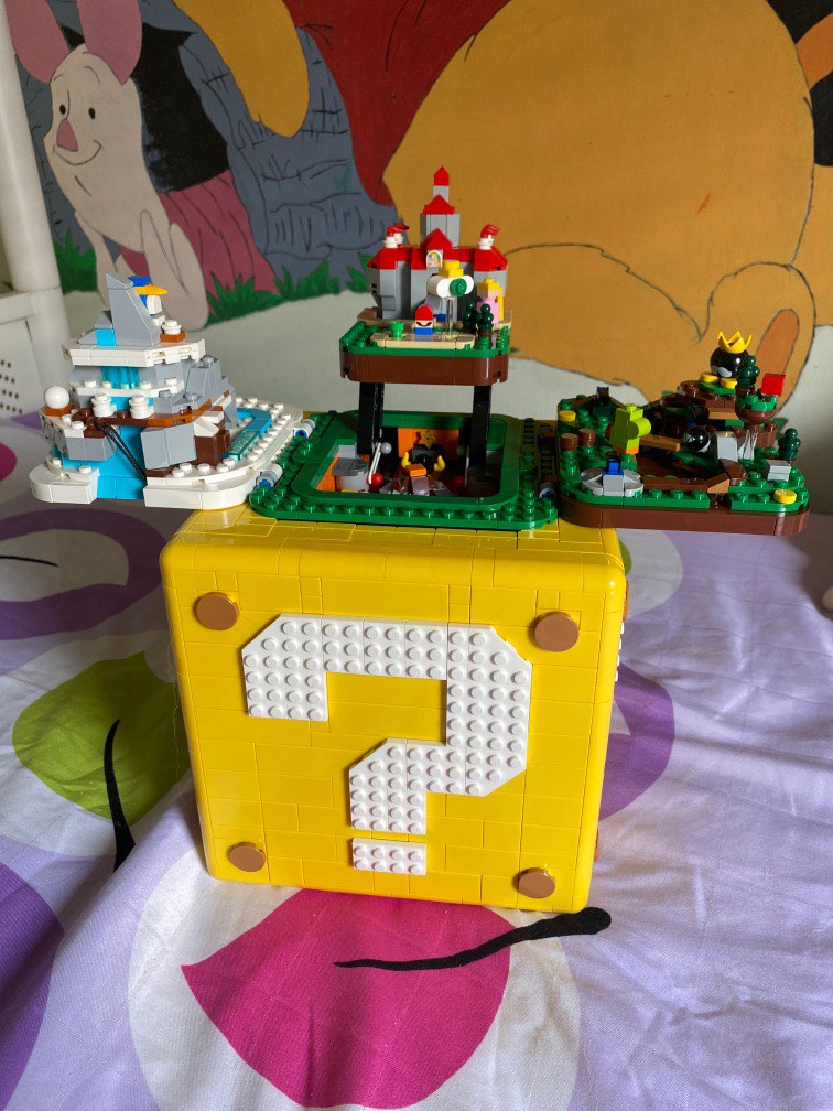 Lego Mario question mark block 71395, Hobbies & Toys, Toys & Games on ...