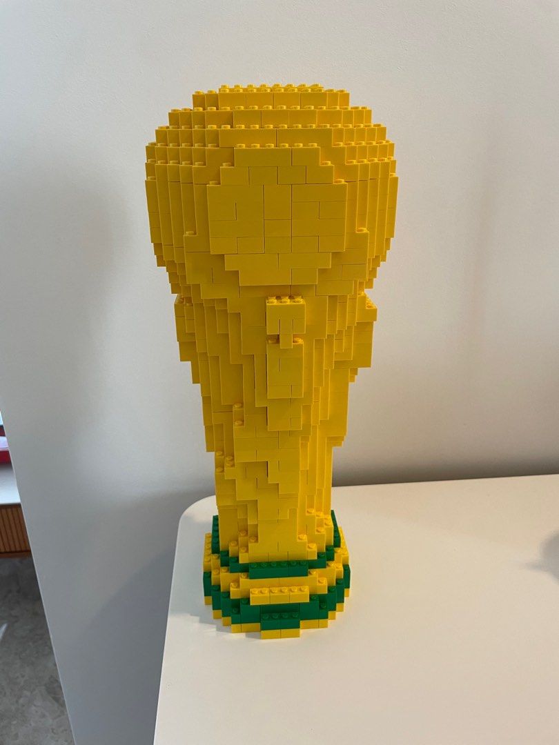 Lego World Cup Trophy, Hobbies & Toys, Toys & Games on Carousell