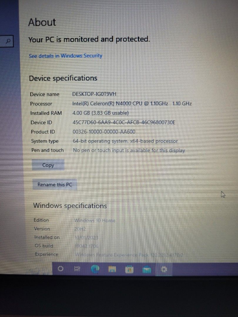 LENOVO PINK ROSE ULTRA LIGHT SSD LAPTOP, Computers & Tech, Laptops ...