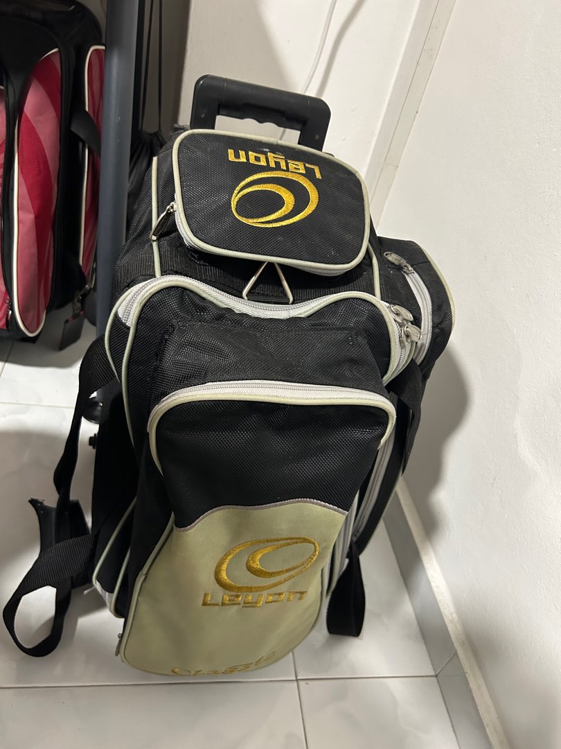 Leyon 2 ball bowling bag, Sports Equipment, Sports & Games, Billiards & Bowling on Carousell