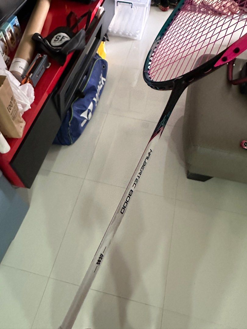 Li Ning halbertec 8000 4u ( yonex / Victor ), Sports Equipment, Sports ...