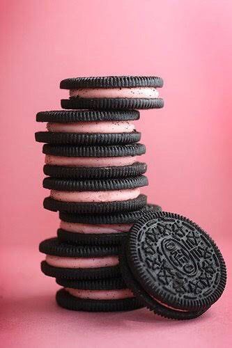 Limited edition Black pink oreo cookies, Food & Drinks, Packaged ...