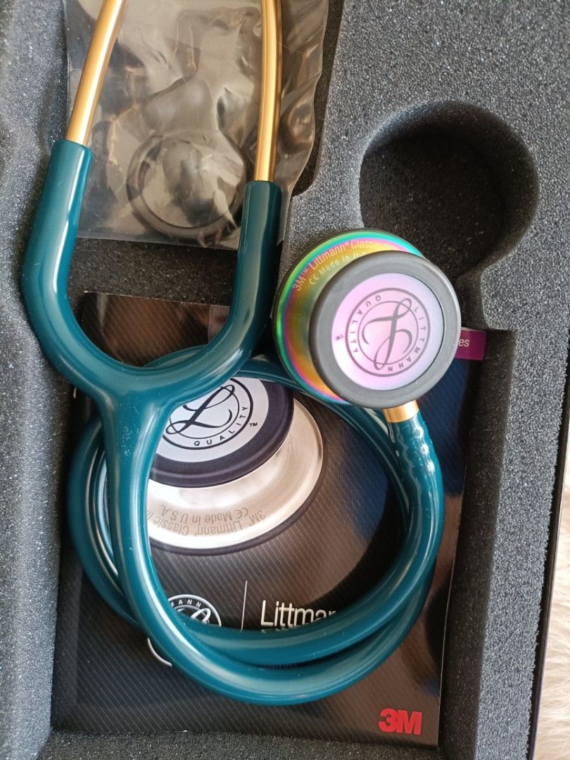 Littmann Stethoscope Classic Carribean Blue Rainbow Finish Limited ...