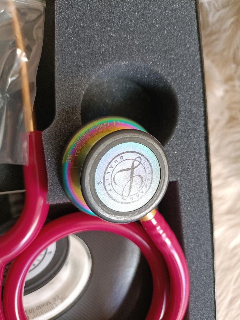 Littmann Stethoscope Classic III Raspberry Tube Finish Limited Edition ...