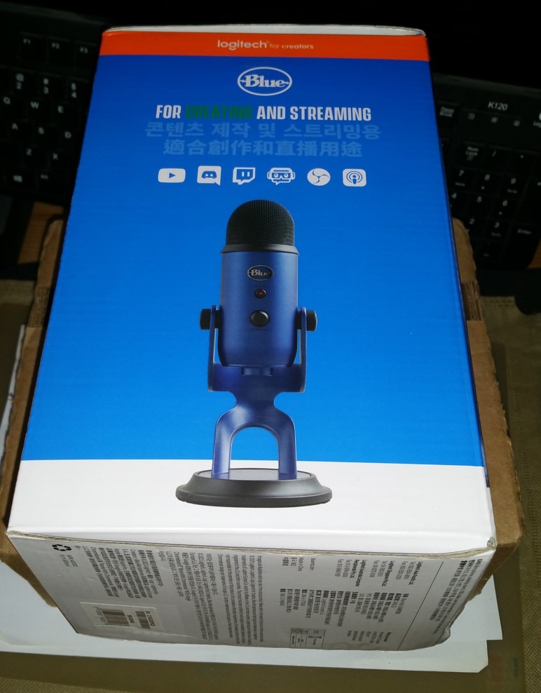 Logitech Blue YETI Premium Multi-Pattern USB Microphone [Tag: Computer ...