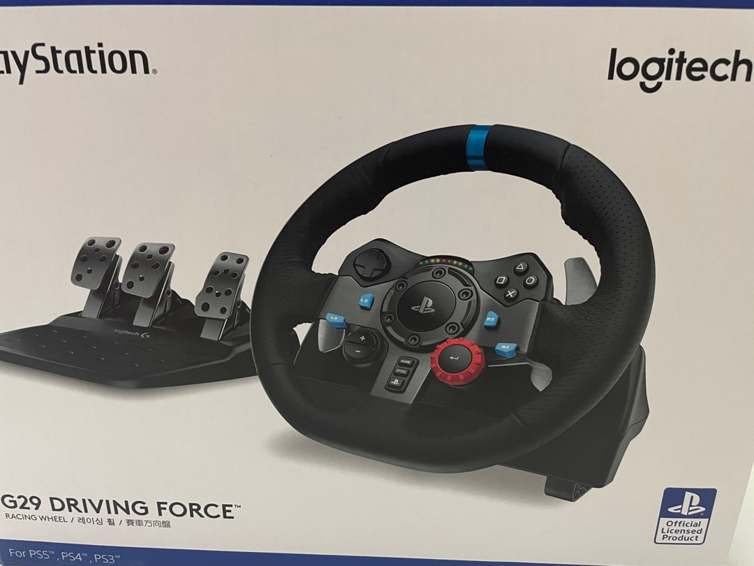 Logitech G29 Racing Wheel, Video Gaming, Gaming Accessories ...