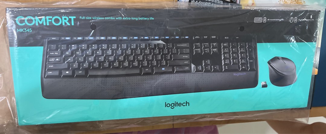 Logitech Mk345 Wireless Keyboard And Mouse Computers And Tech Parts And Accessories Computer