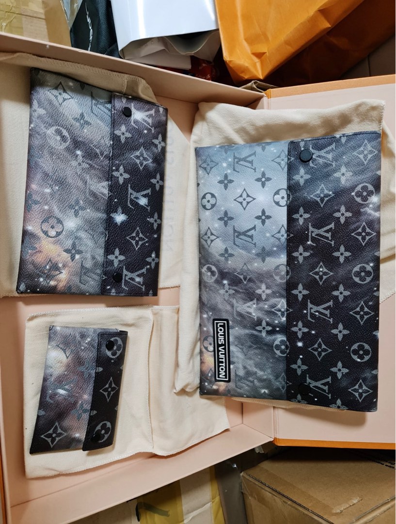 Louis Vuitton Alpha Triple Clutch, Luxury, Bags & Wallets on Carousell