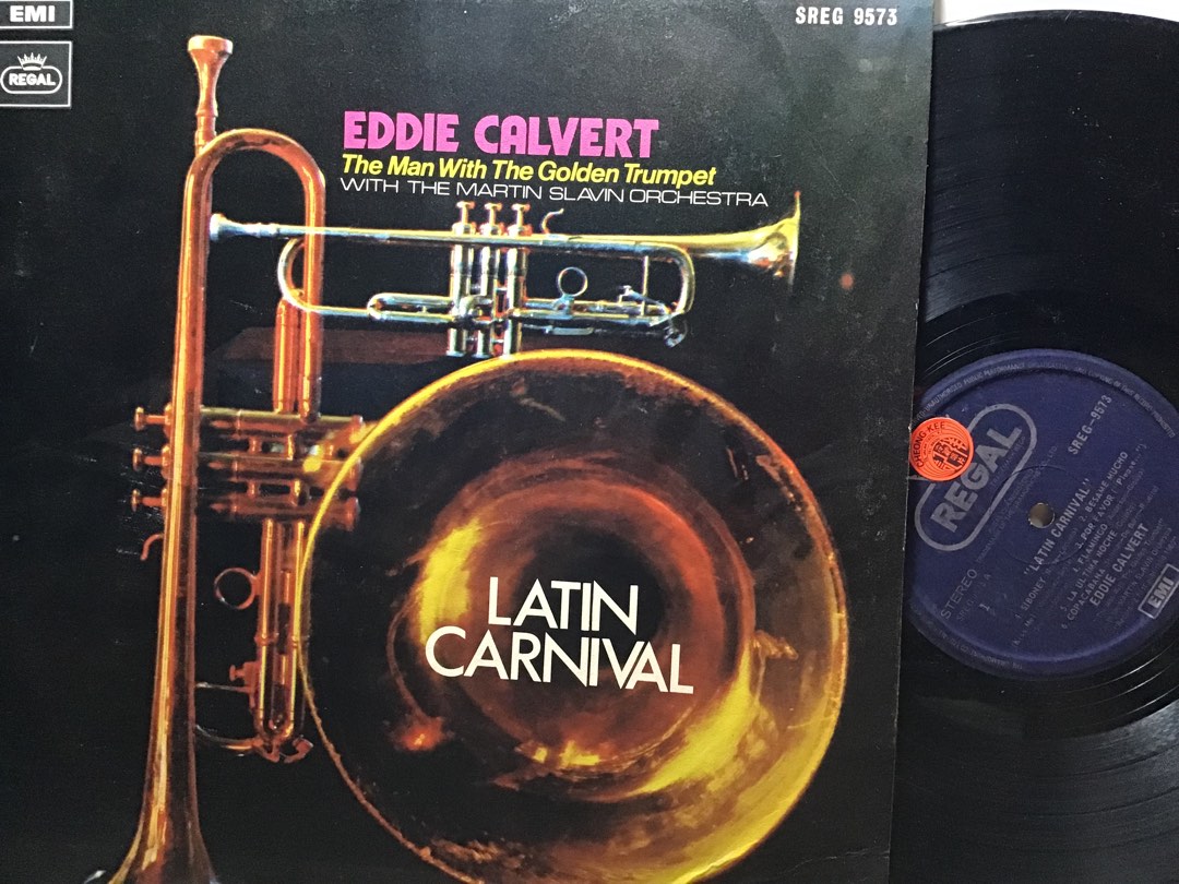 LP Eddie Calvert - Latin Carnival OOP VINYL RECORD Anubis Instrumental ...