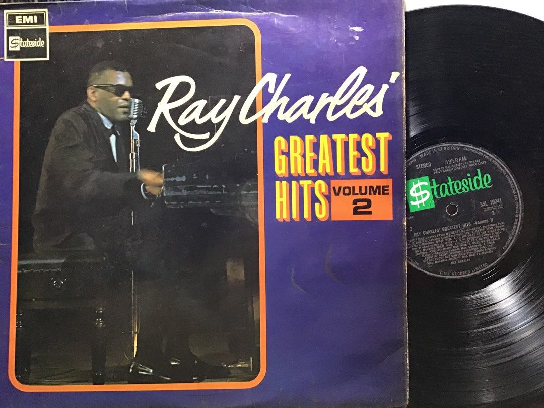 LP Ray Charles - Greatest Hits vol 2 OOP VINYL RECORD Anubis Jazz ...