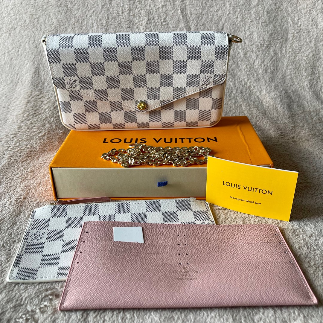 WOC White Azur, Luxury, Bags & Wallets on Carousell