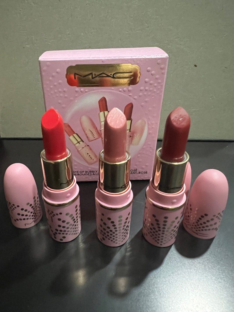 Mac Mini Lipstick Kit, Beauty & Personal Care, Face, Makeup on Carousell