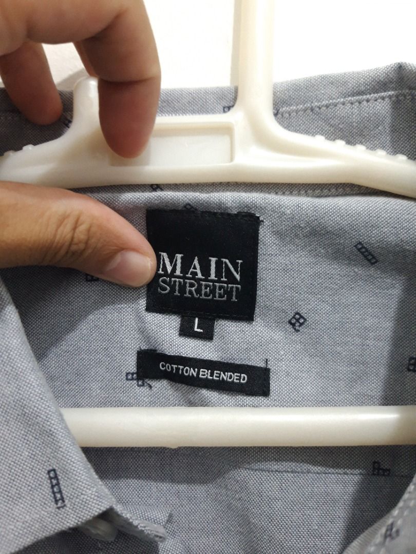 Main Street Polos, Men's Fashion, Tops & Sets, Formal Shirts on Carousell