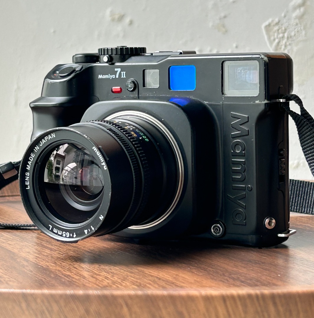 Mamiya 7ii + 65mm F4 Medium Format, Photography, Cameras on Carousell