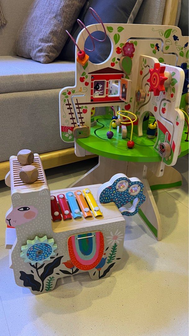 Manhattan Toy Wooden Activity Tree, Babies & Kids, Infant Playtime on ...