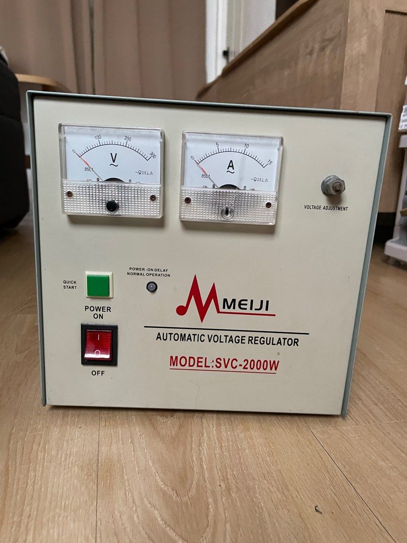 Meiji AVR (Big), TV & Home Appliances, Electrical, Adaptors & Sockets ...