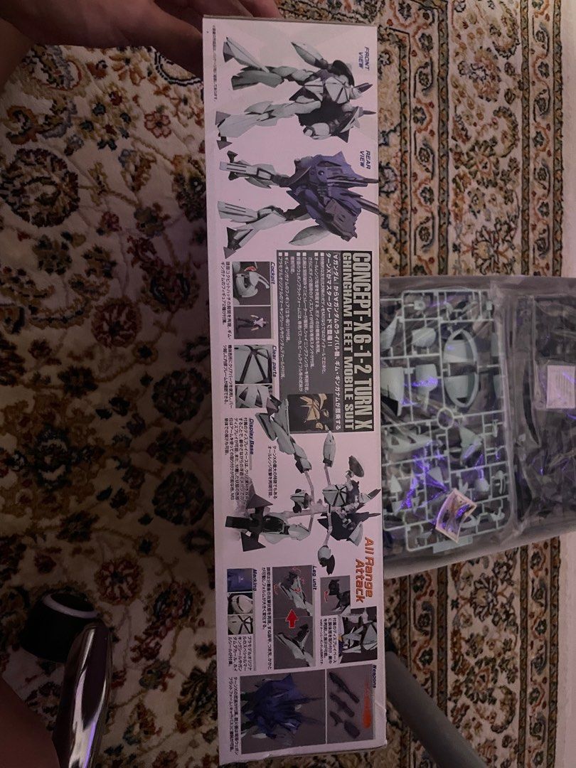 MG Grade: Concept-X 6-1-2 Turn X Gundam (RARE), Hobbies & Toys, Toys ...