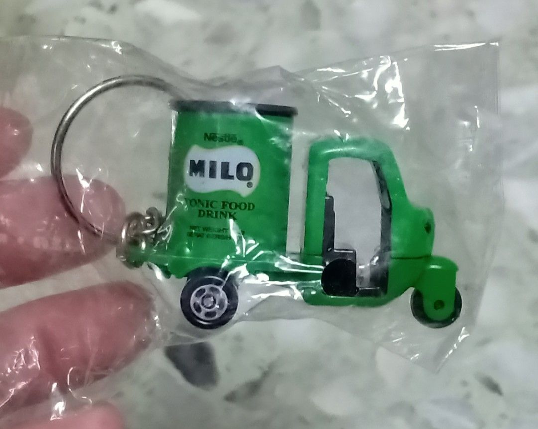 Milo truck Keychain, Hobbies & Toys, Toys & Games on Carousell