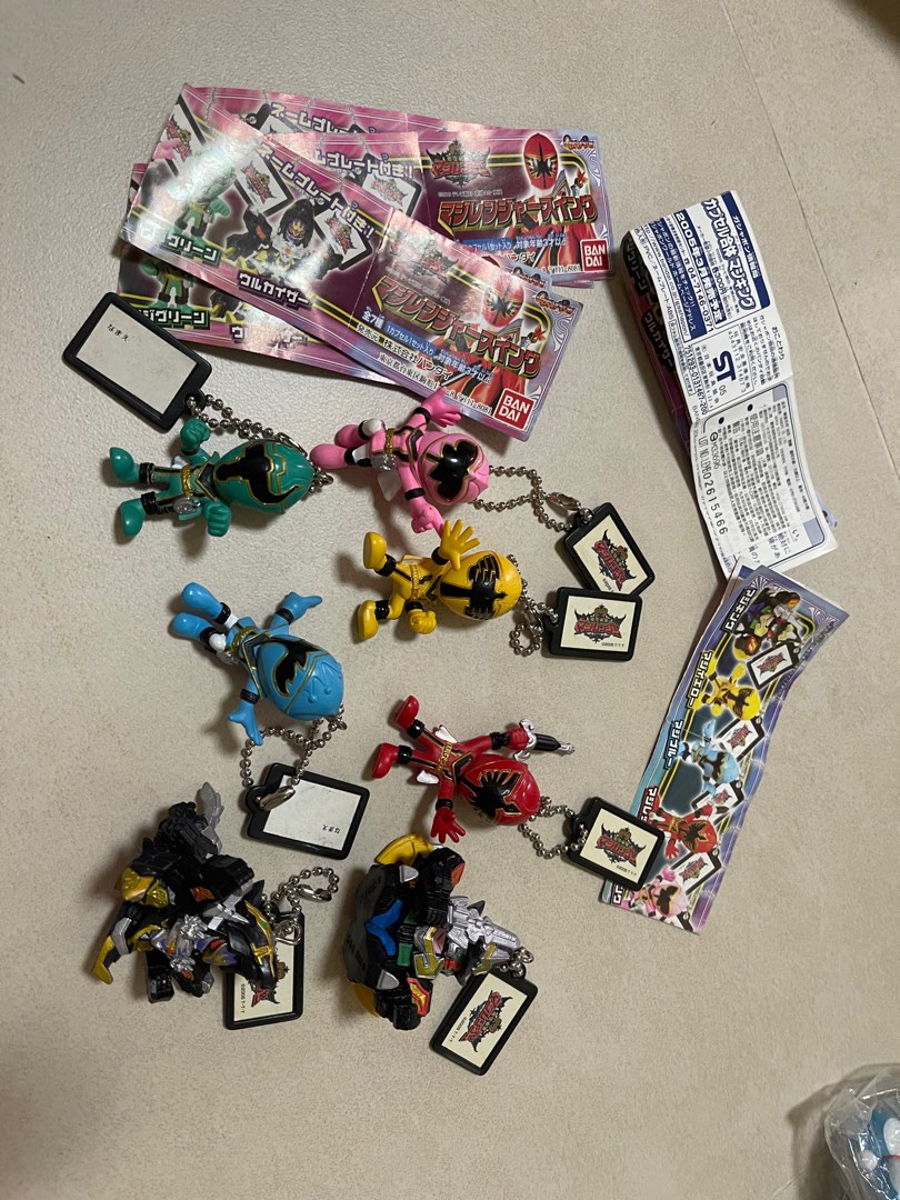 BNIB Power rangers mini figurines, Hobbies & Toys, Memorabilia ...