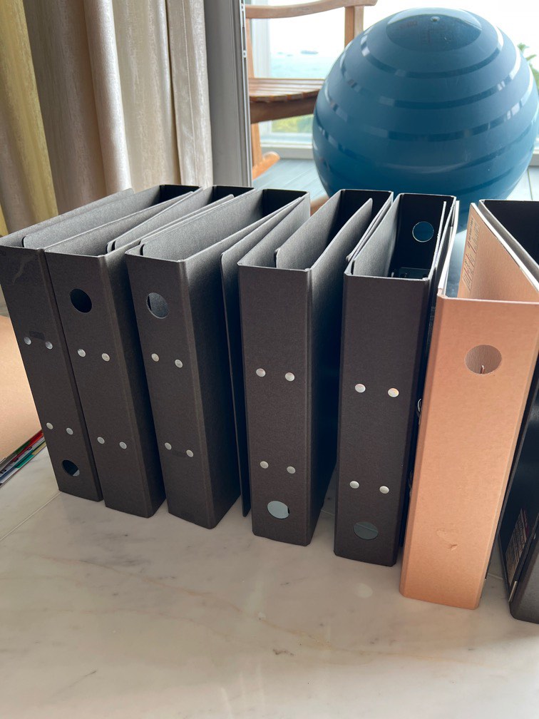 Muji Arch Files A4 size, Hobbies & Toys, Stationery & Craft, Stationery ...