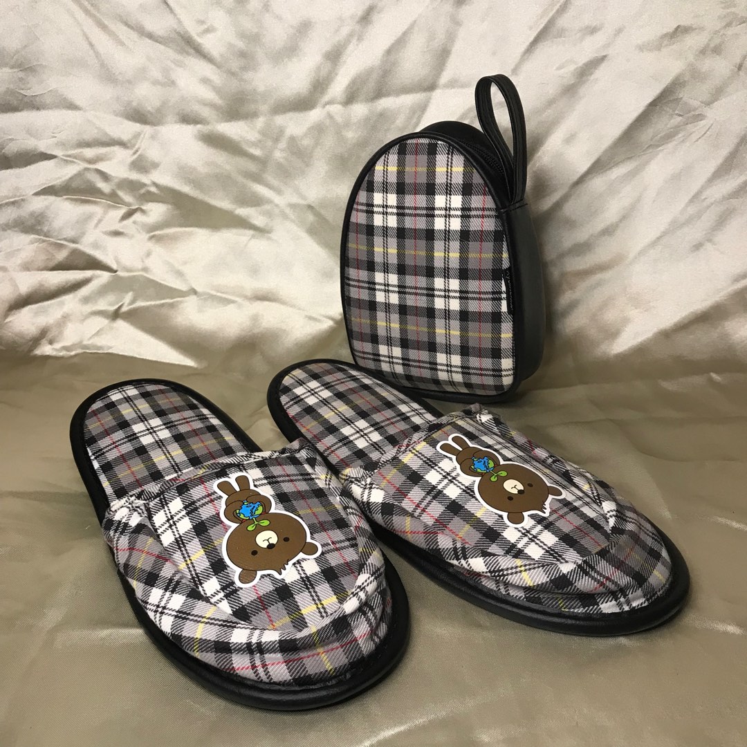 My lavender house slippers, Women's Fashion, Footwear, Slippers and ...