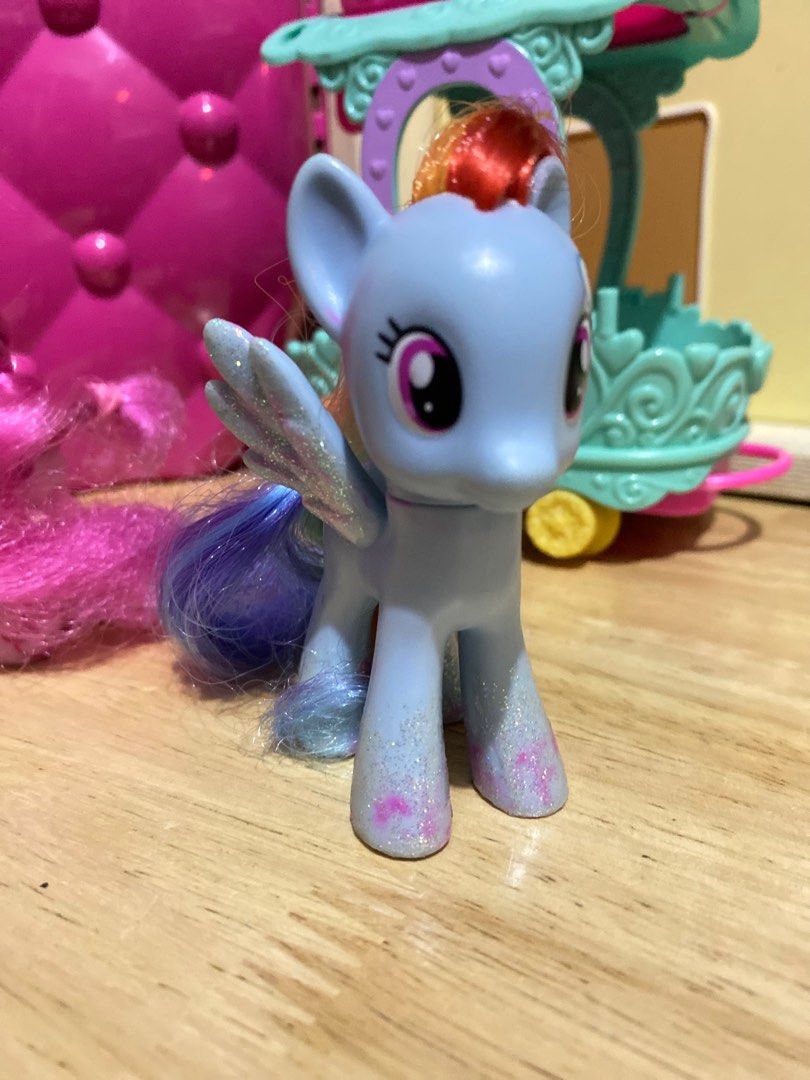 My Little Pony Carriage with Pinky Pie, Rainbow Dash and Rarity ...