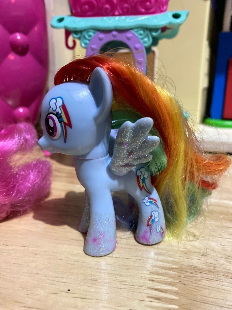 My Little Pony Carriage with Pinky Pie, Rainbow Dash and Rarity ...