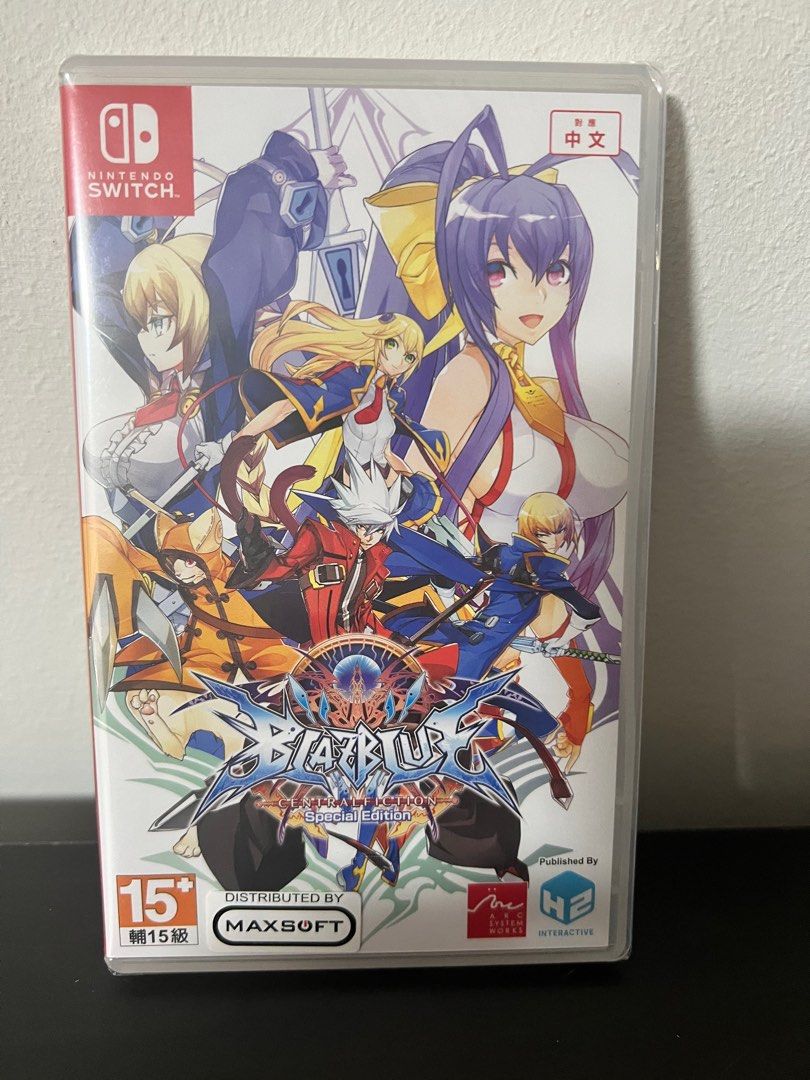 New BLAZBLUE CENTRALFICTION Special Edition Nintendo Switch, Video ...