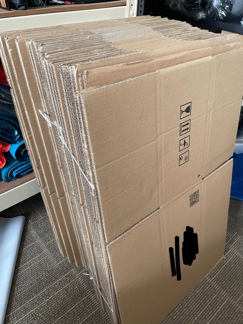 New unused carton boxes / cardboard box / shoe size box / double wall ...
