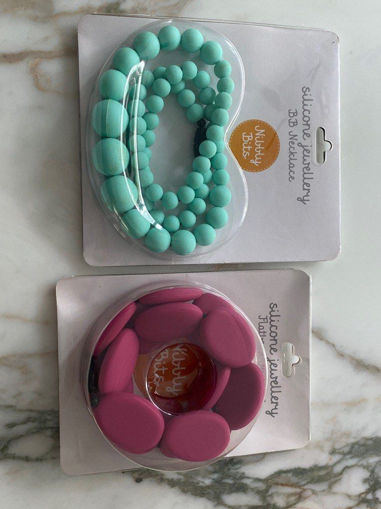 Nibbly bits silicone necklace, Babies & Kids, Nursing & Feeding ...