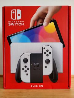 Nintendo switch White oled, Video Gaming, Video Game Consoles, Nintendo ...