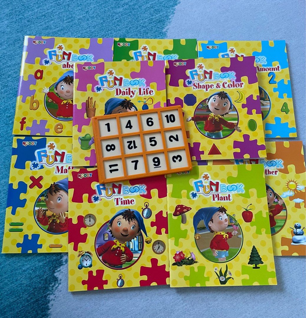 NODDY FUN BOOK, Tensai Shichida, Hobbies & Toys, Toys & Games on Carousell