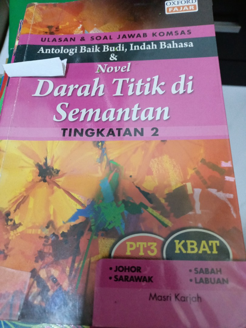 Novel Darah Titik di Semantan, Hobbies & Toys, Books & Magazines ...