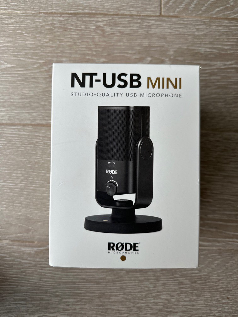 NT-USB Rode Mini Microphone, Audio, Microphones on Carousell