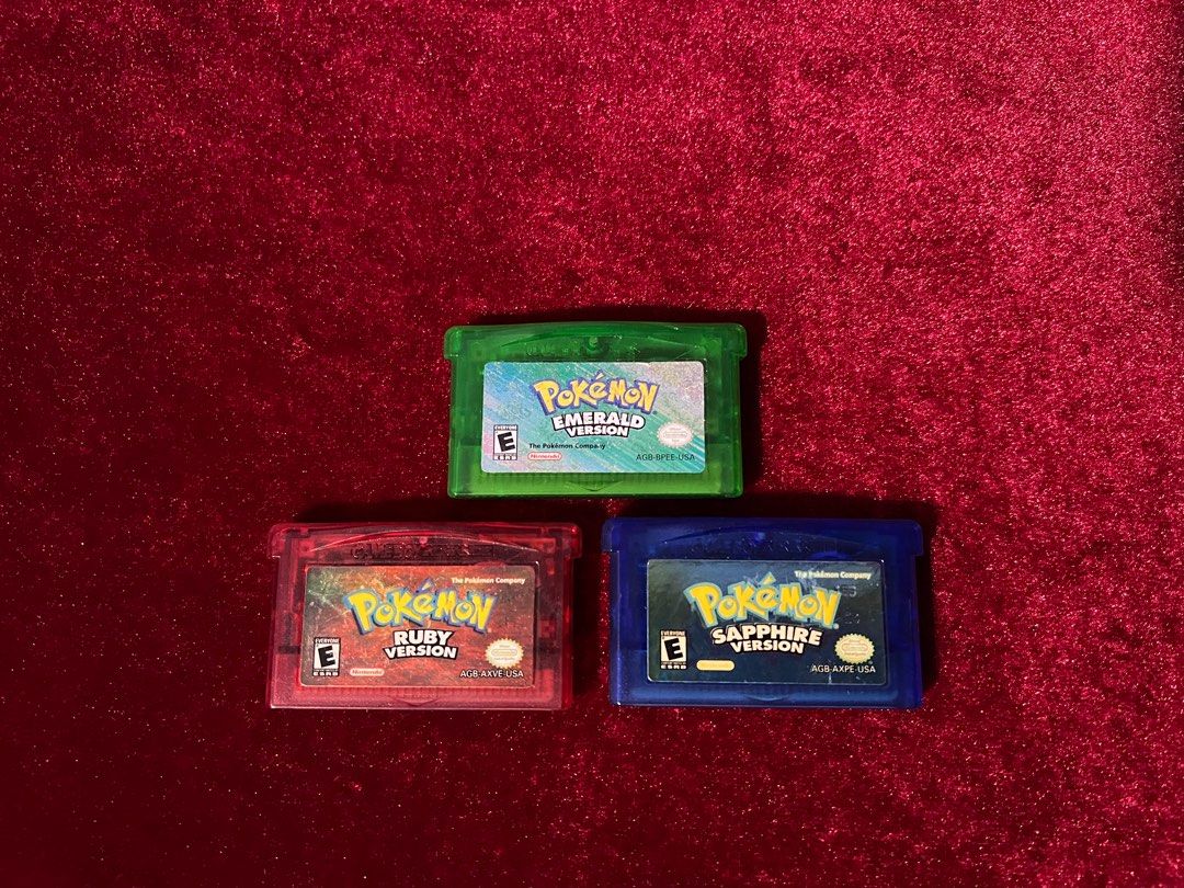 OG GBA POKEMON, Video Gaming, Video Games, Nintendo on Carousell